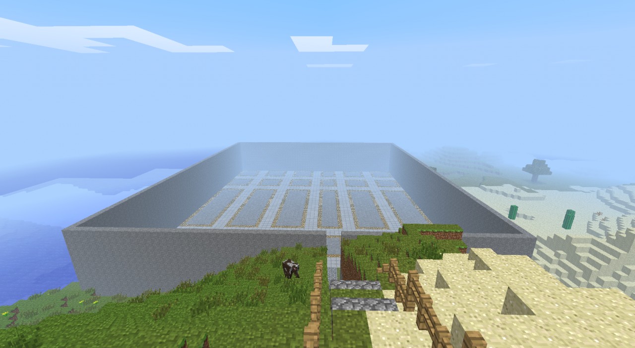 Plane world Minecraft Map