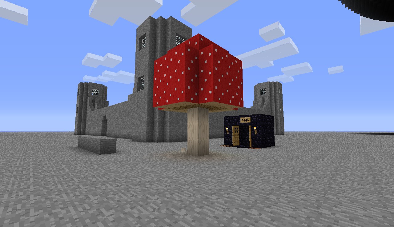 Mushroom House Minecraft Map