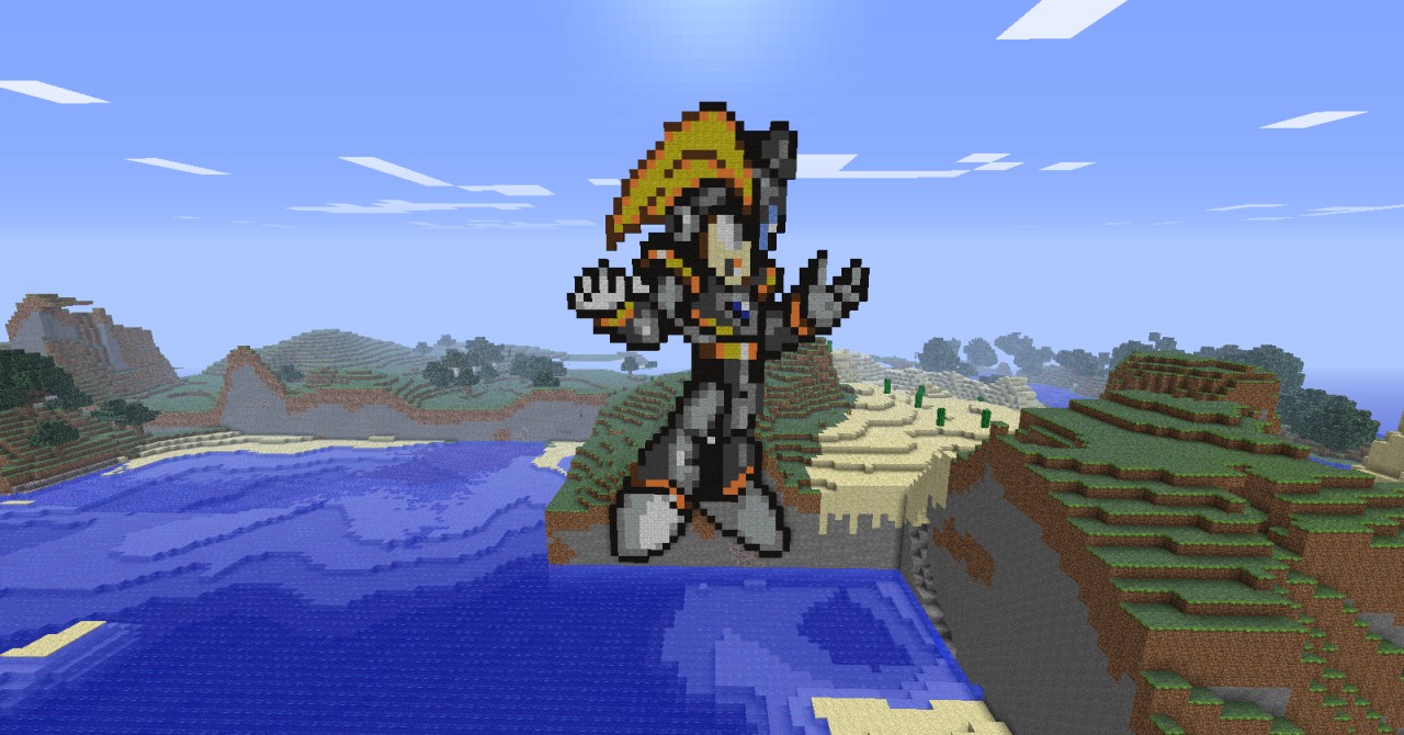 Megaman Boss( Bass) Minecraft Map