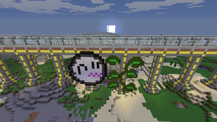 (NES)Bridge Minecraft Map