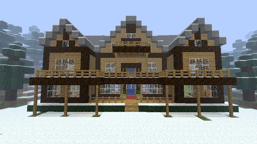 Wooden Manor Minecraft Map
