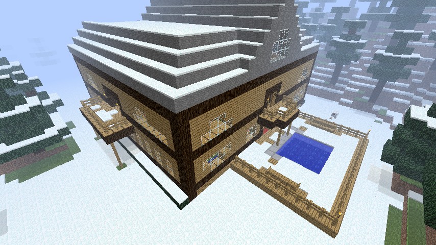 Wooden Manor Minecraft Map