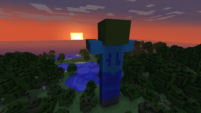 Large Zombie Minecraft Map