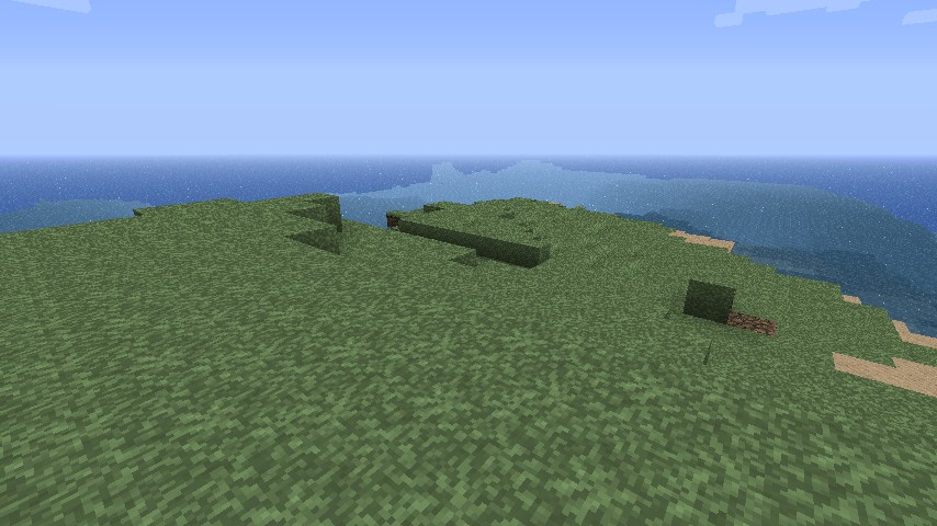 A Perfect Island Map With Underwater Cave Minecraft Map