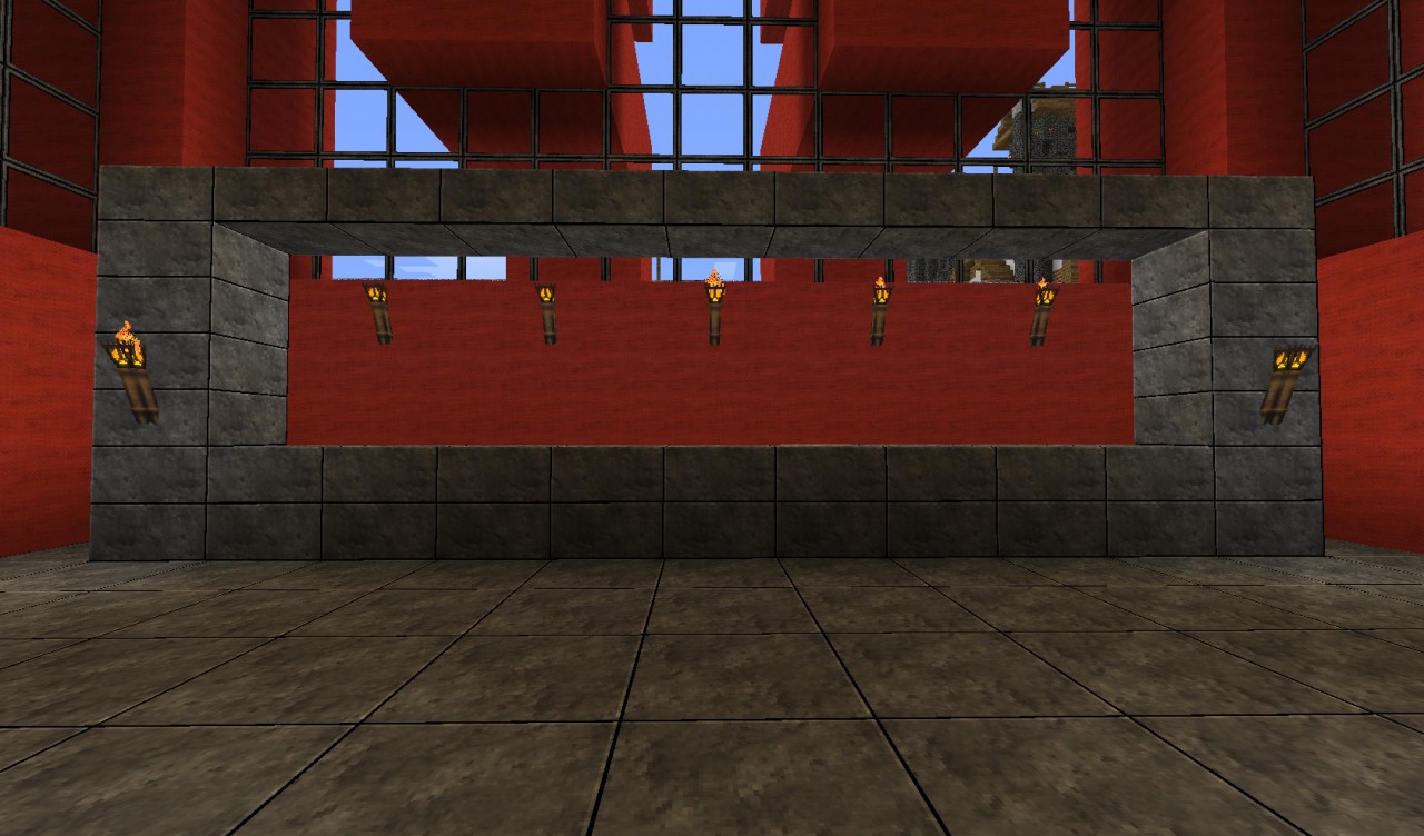 Red Residence Minecraft Map