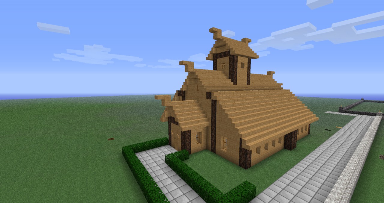 Stave church (vikingchurch) Minecraft Map