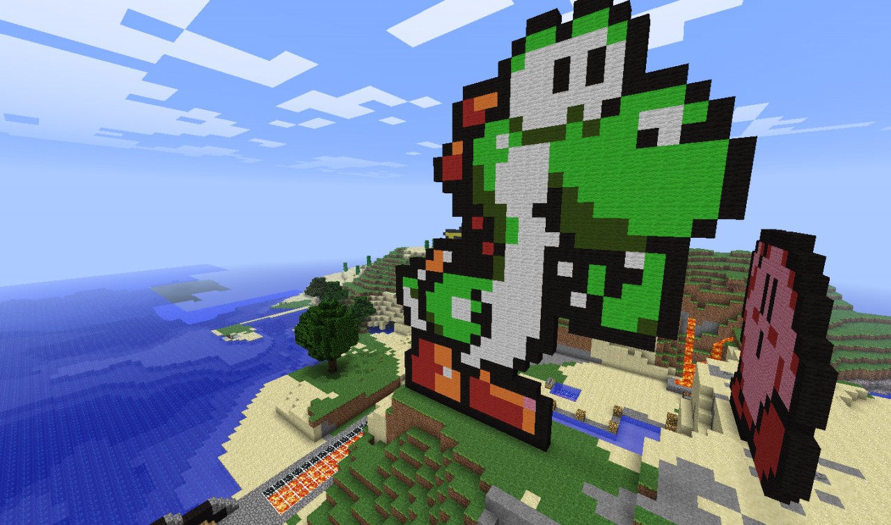 Yoshi Minecraft Map