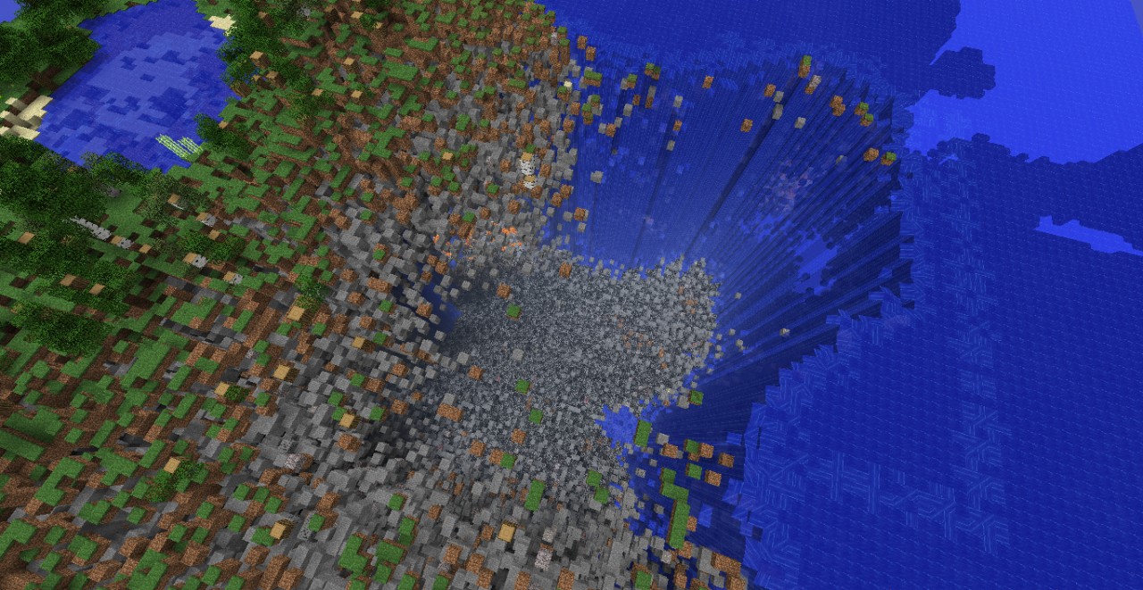 The hell!!!!!!! Minecraft Map