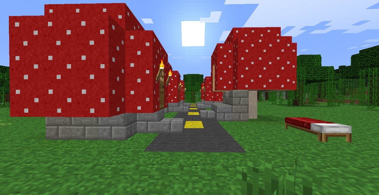 Toad's Village Minecraft Map