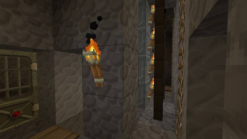 The Hard Rock Castle (now with moat) Minecraft Map