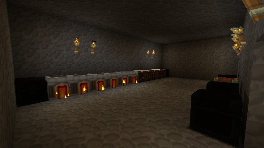 The Hard Rock Castle (now with moat) Minecraft Map