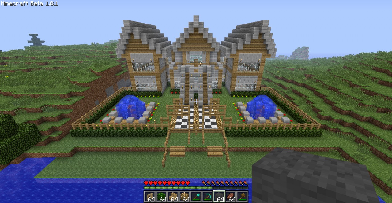 AN EPIC HOUSE! (READ DESCRIPTION!) Minecraft Map