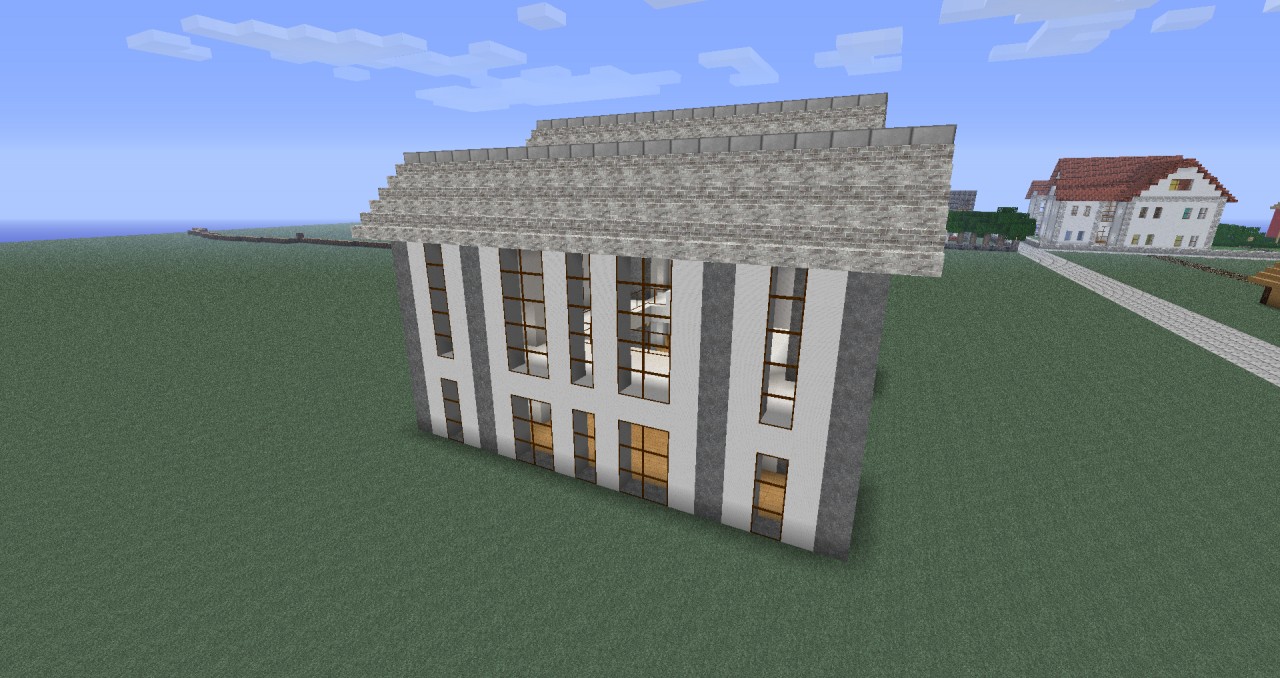 Making a villa, a tutorial sort of Minecraft Map