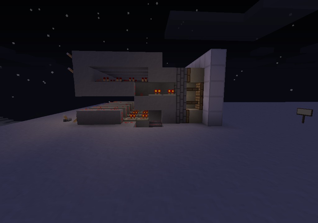 Redstone 2D Pixel Art Displayer Minecraft Map