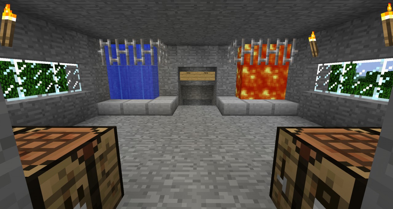 above ground living complex Minecraft Map