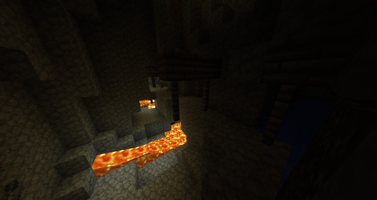 amazing randomly generated cave Minecraft Map