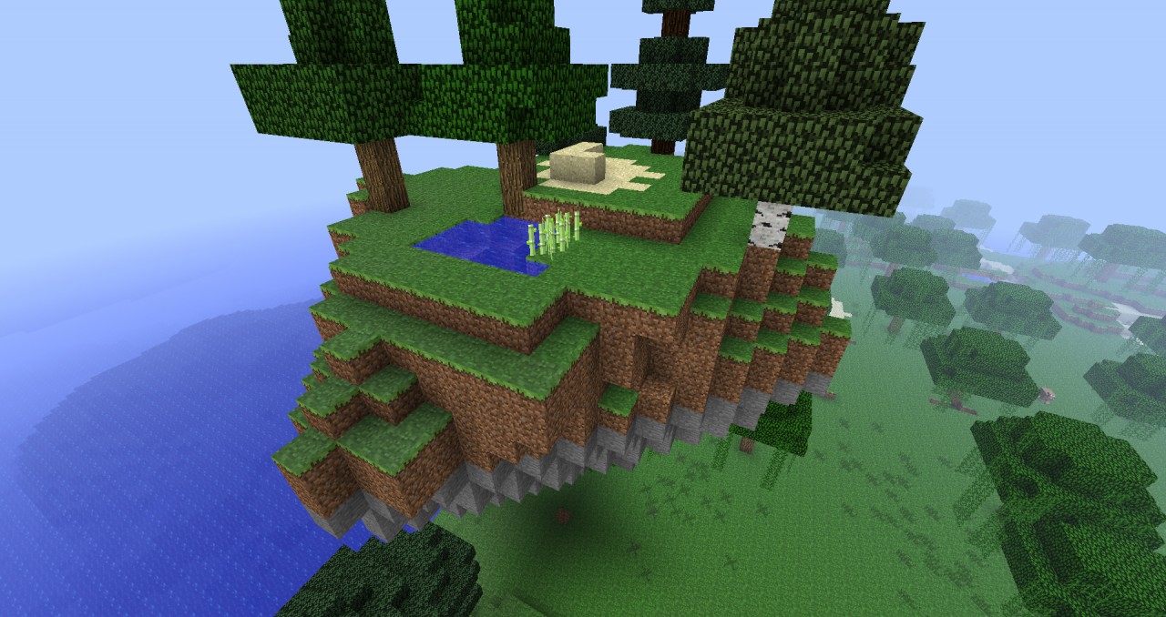 Floating Island(Survival Mode Now!) Minecraft Map