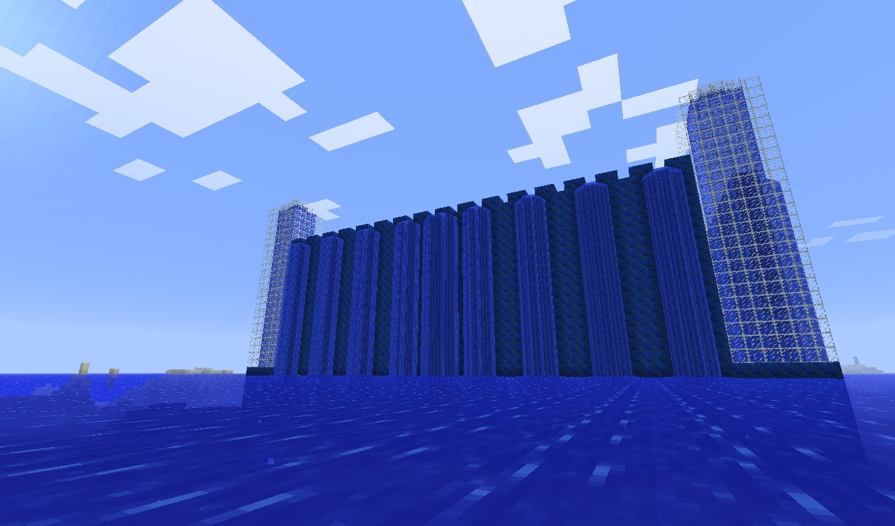 Water Castle Minecraft Map