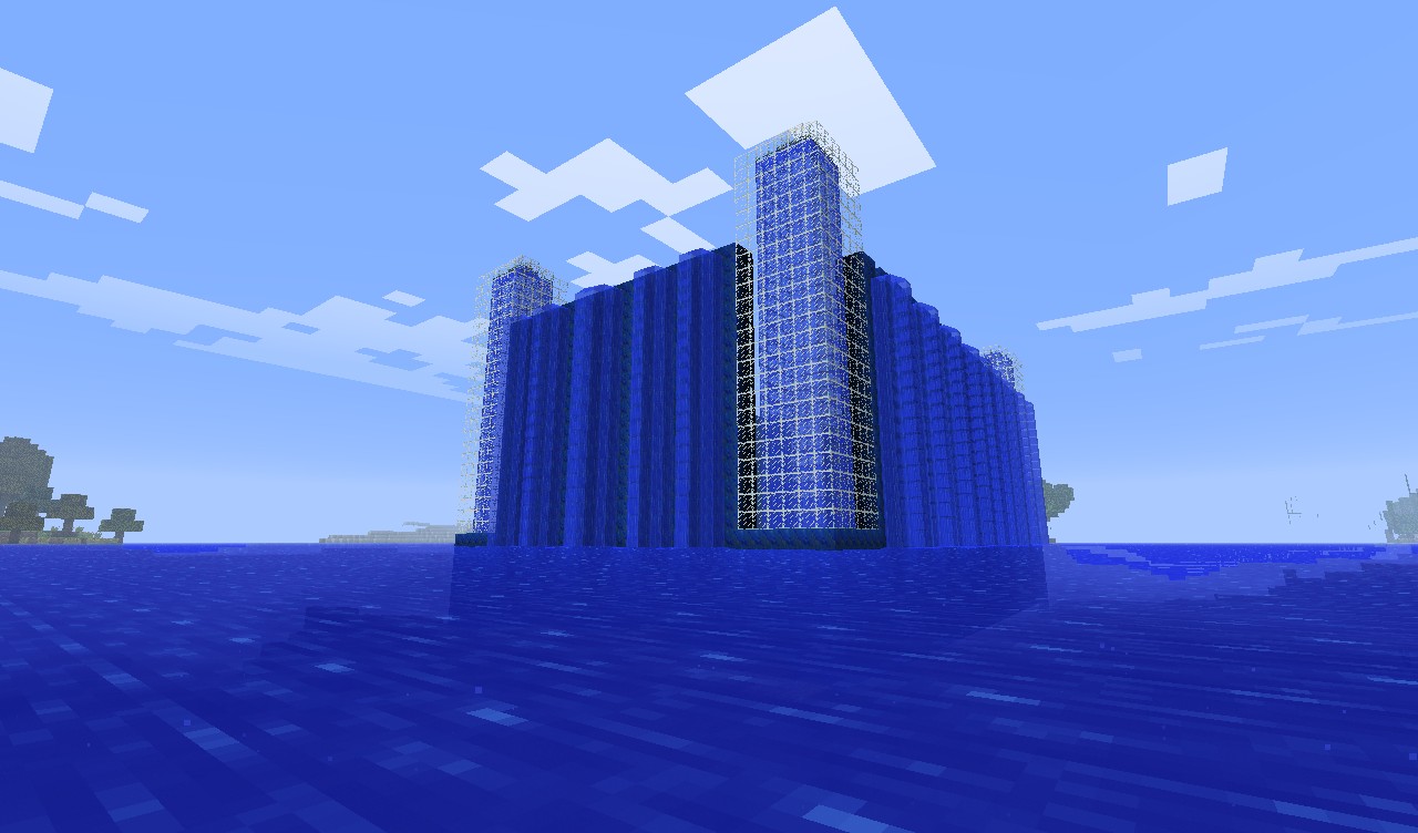 Water Castle Minecraft Project
