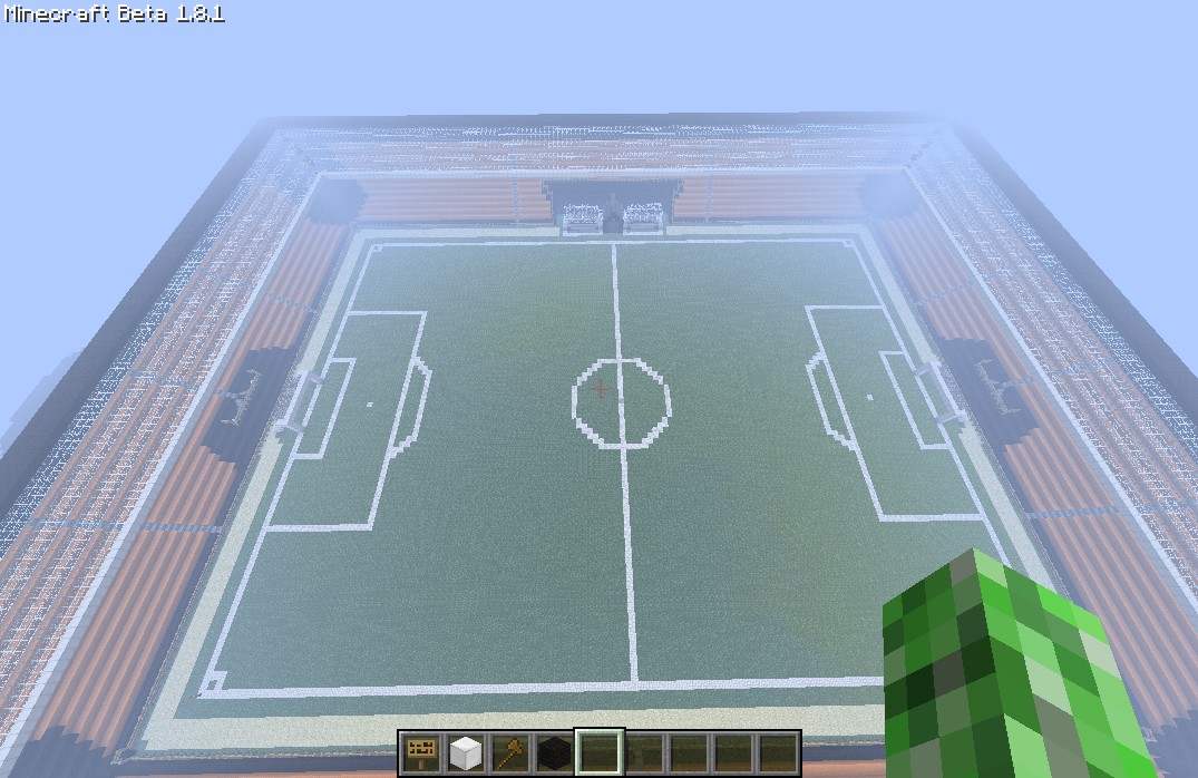 Football(Soccer) Stadium Minecraft Map