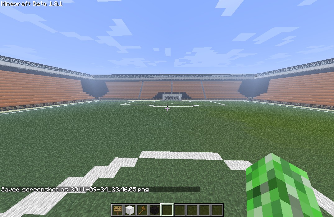 Football(Soccer) Stadium Minecraft Map