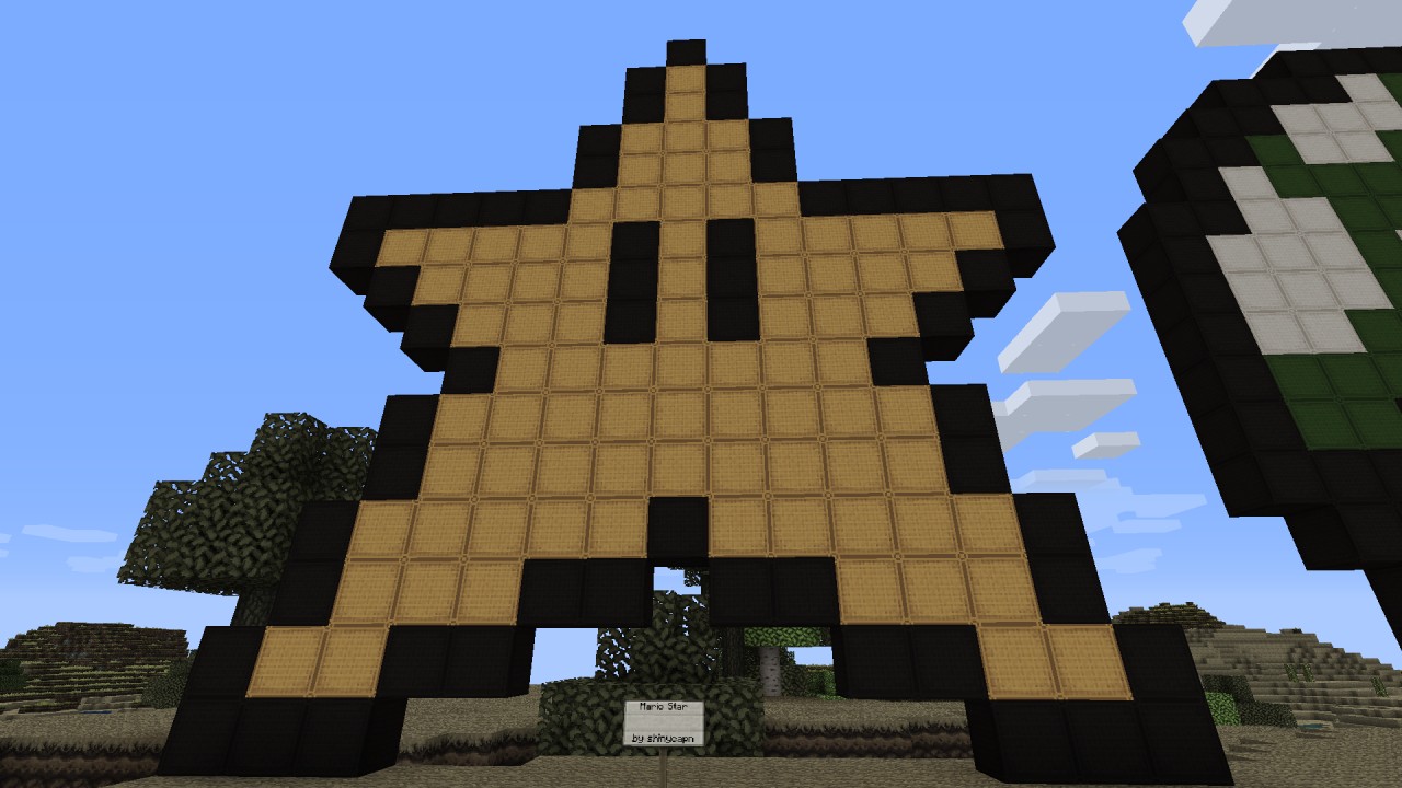 Mario 3D Art Minecraft Map