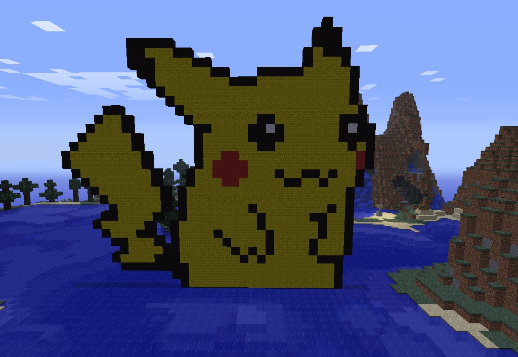Pikachu Minecraft Map