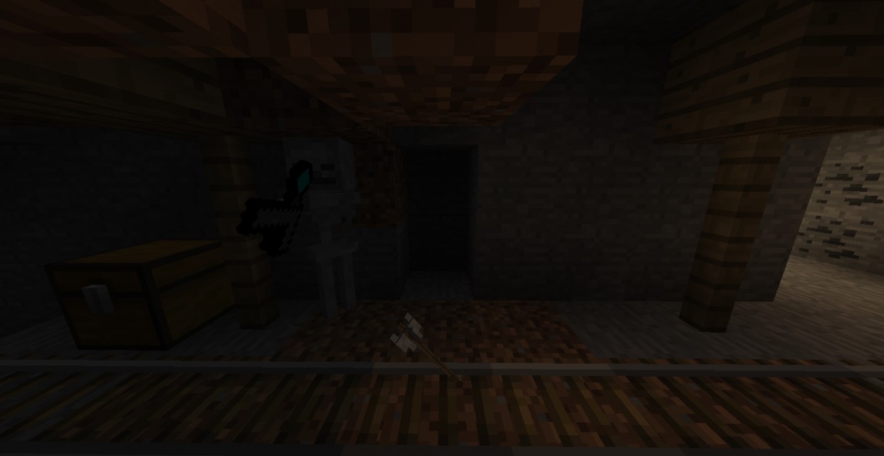 The Bow and arrow are a sniper and bullets Minecraft Texture Pack