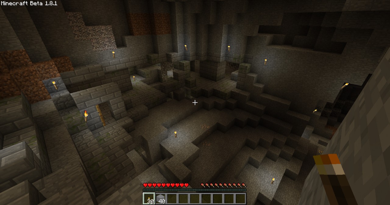 Huge Stronghold Minecraft Map