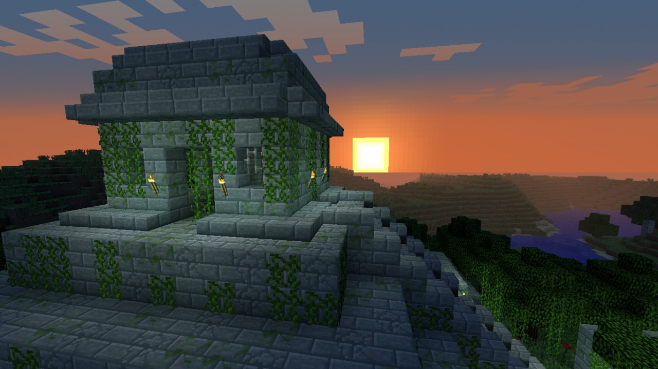 Aztec Temple Minecraft Map