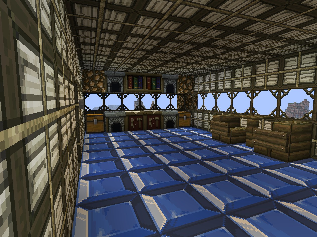 Iron Villa (Steampunk inspiration) Minecraft Map