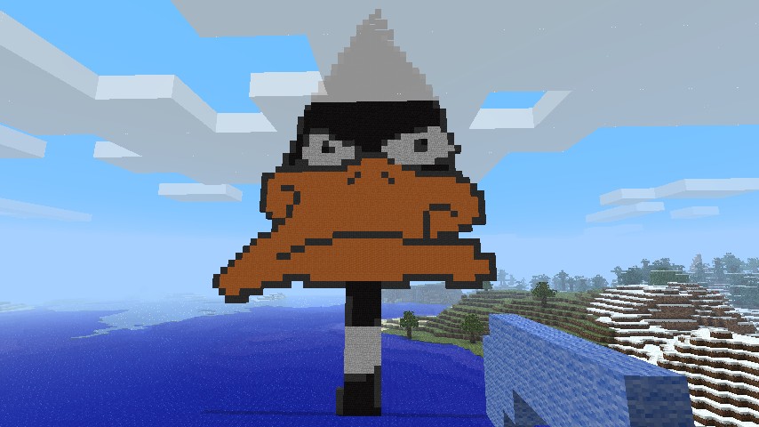 Daffy Duck Minecraft Map