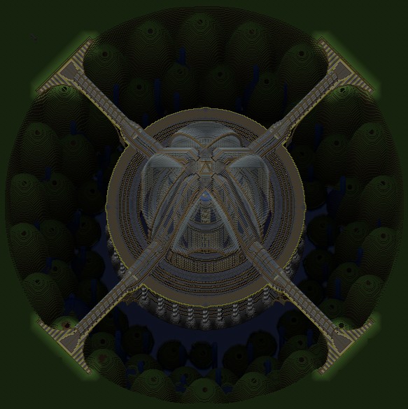 Flying Fortress Minecraft Map