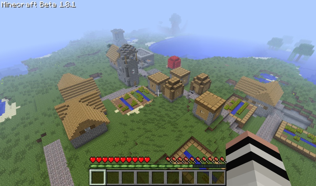 my RP village Minecraft Map