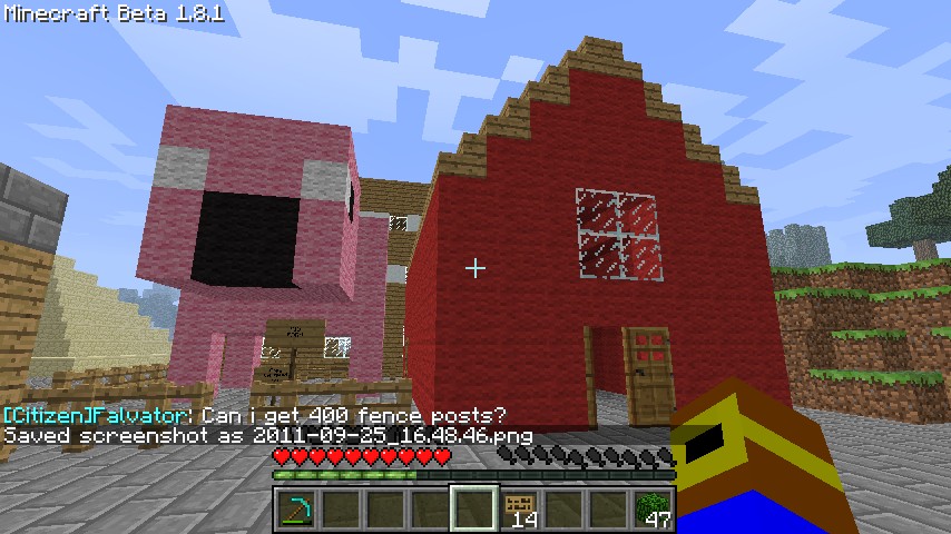 Pig Barn Minecraft Map