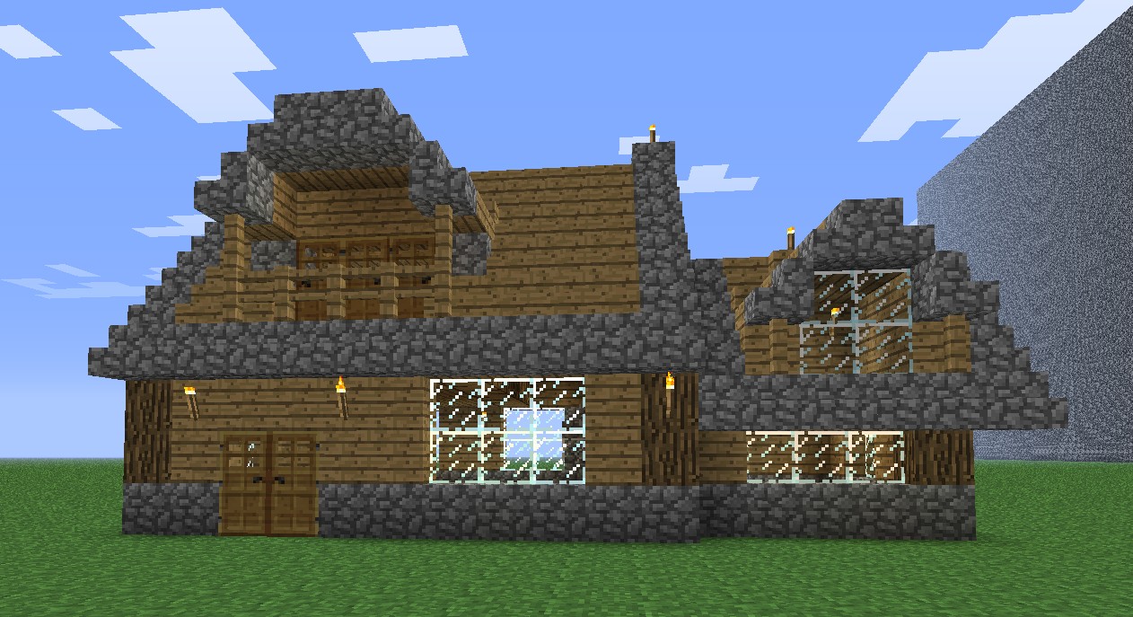 Simple Manor Minecraft Map