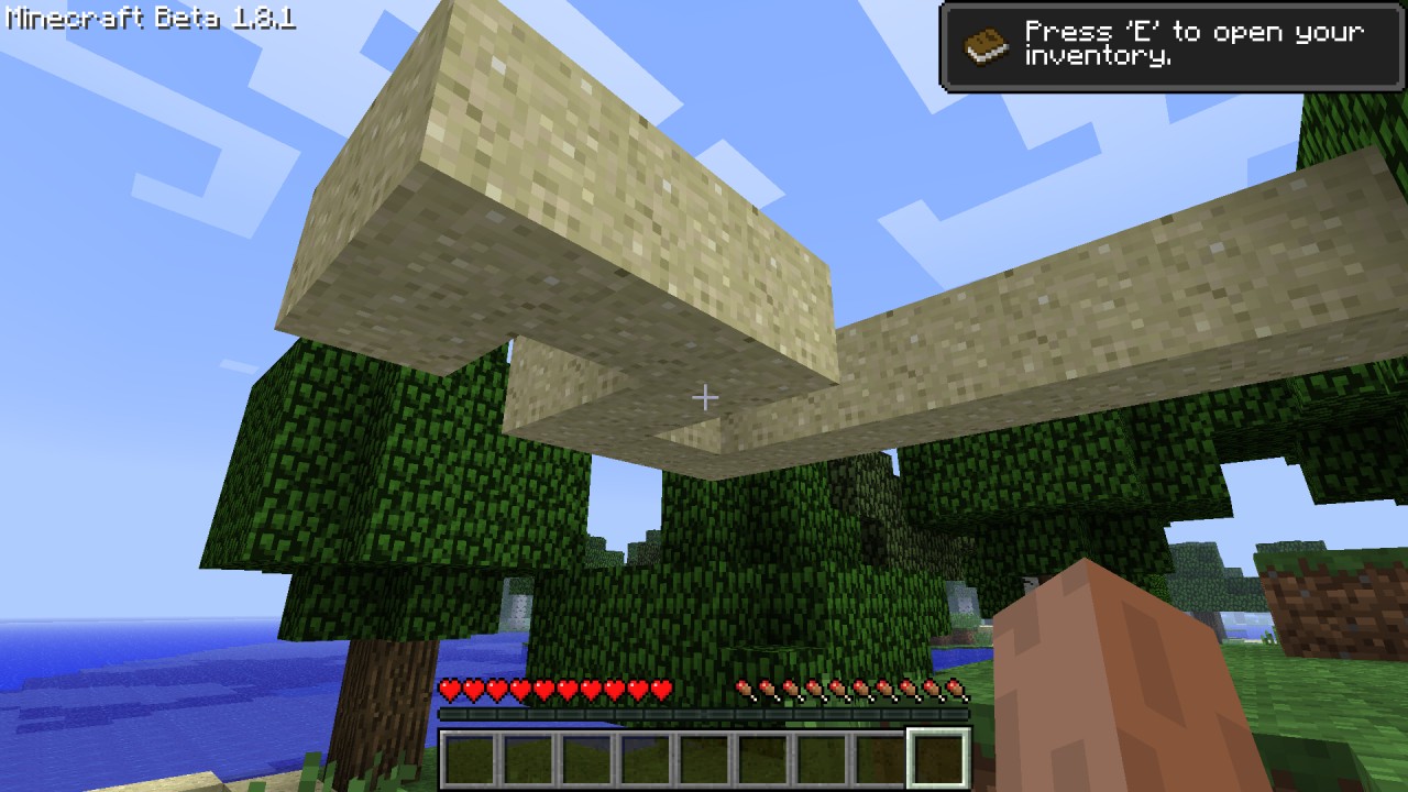 No-Fall Sand and Gravel Minecraft Mod