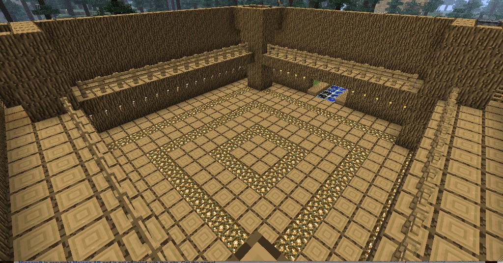 Cool Villa+ Wooden Fort Minecraft Map