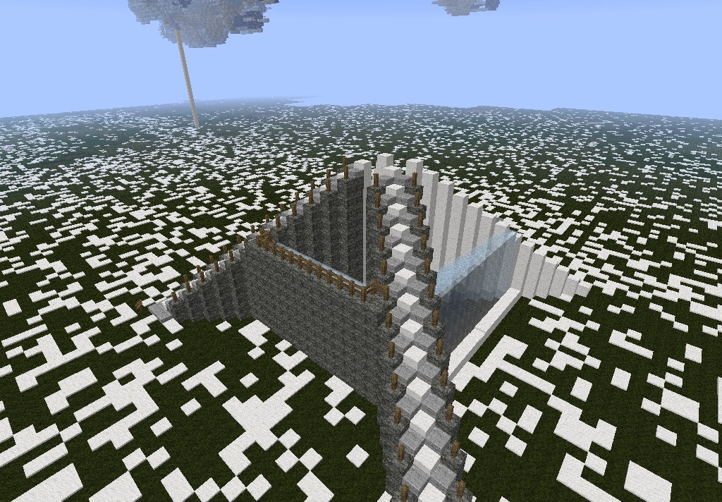 Snow-Fill Arena Minecraft Map