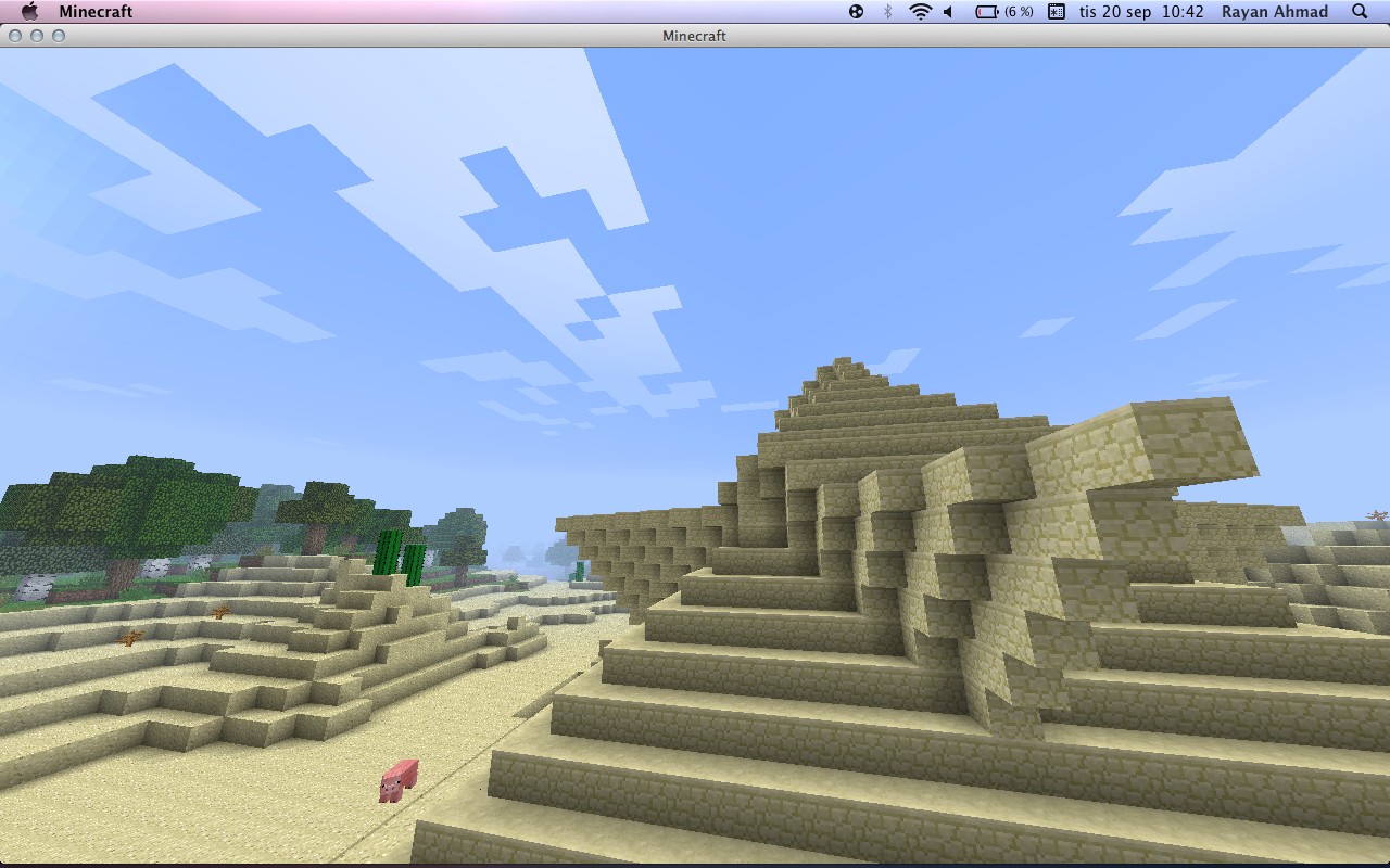 The Mysterous pyramid Minecraft Map