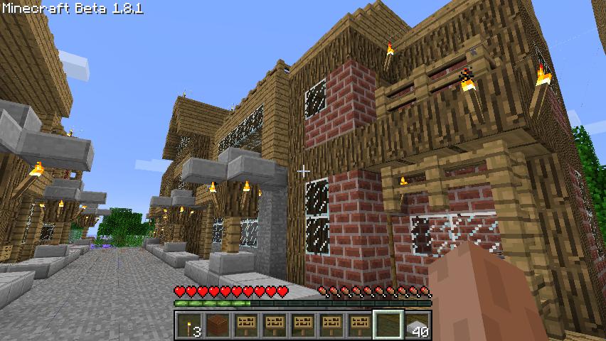 Trading Town Minecraft Map