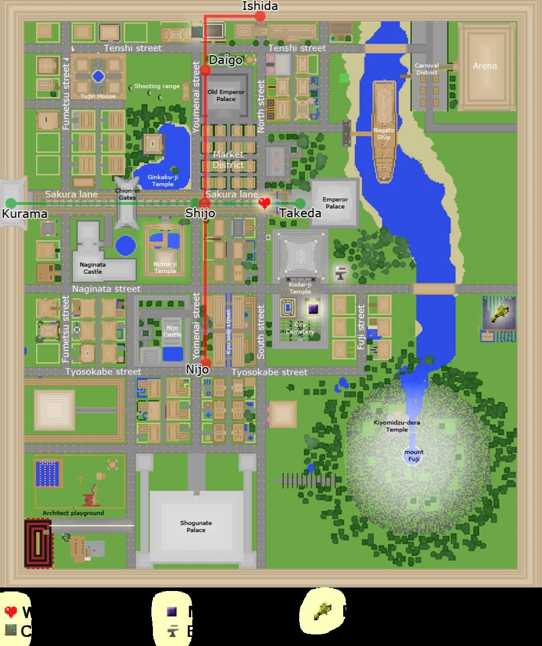 The City of Kyoto Minecraft Map