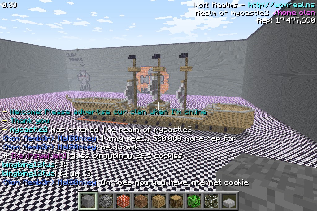 ship for zeppelin mod Minecraft Map