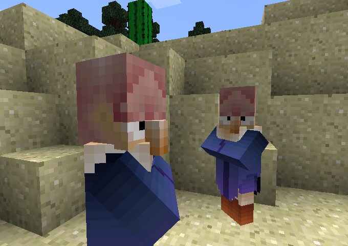 1.9 Vulture villagers Minecraft Texture Pack