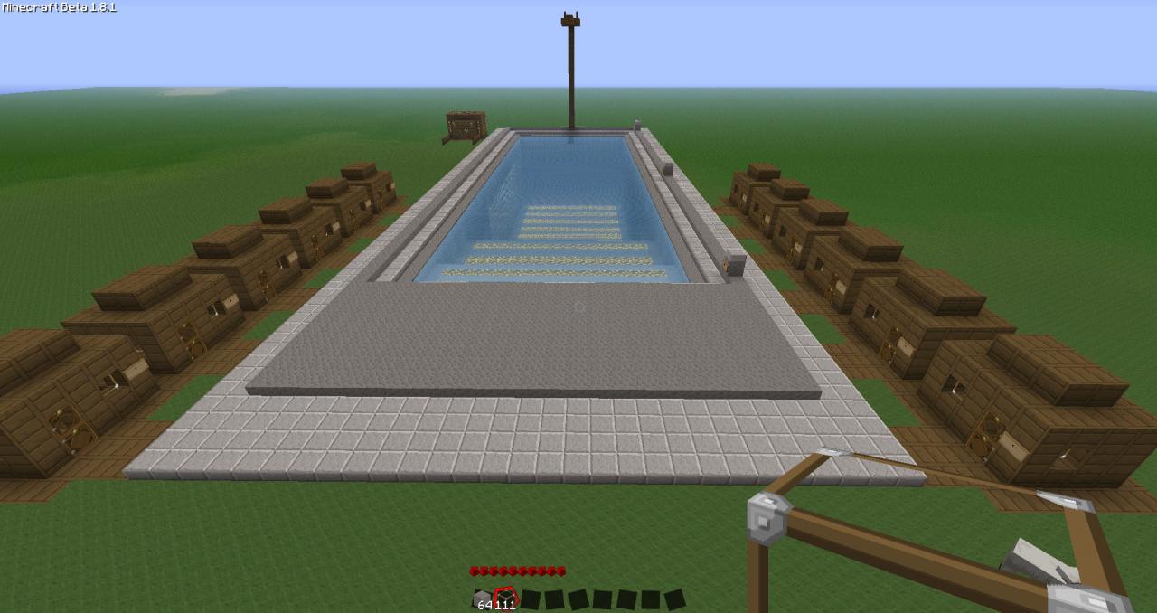 Swimming Pool Minecraft Map