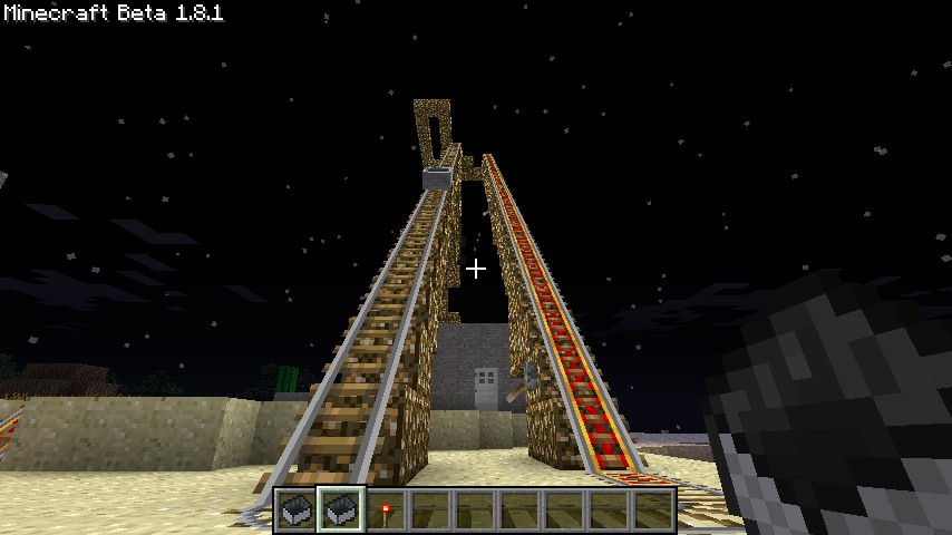 Minecart tracks Minecraft Map