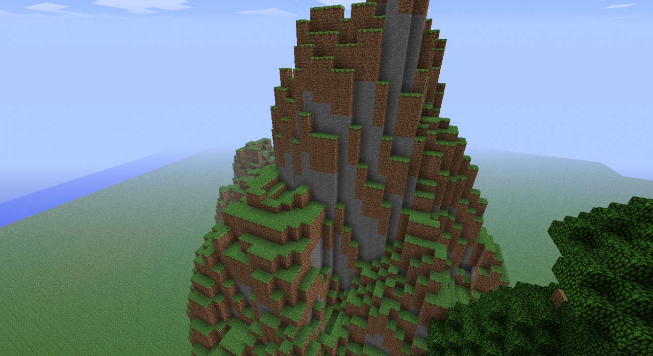 custom mountain Minecraft Map