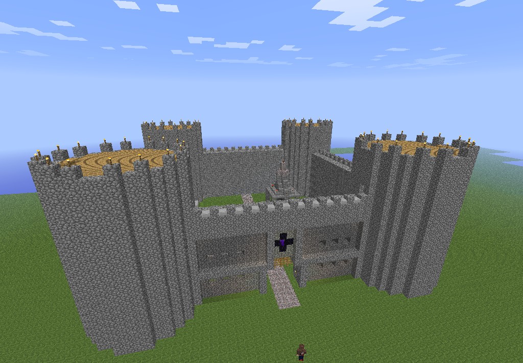Epic Bridge (Well, a town now tbh :L) Minecraft Map