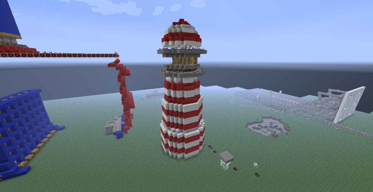 lighthouse (working) Minecraft Map