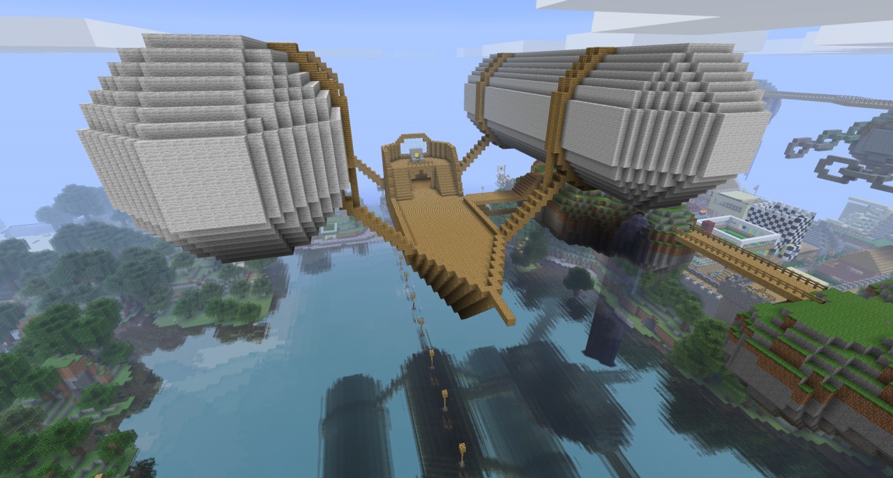 Zeppelin/Airship Minecraft Map